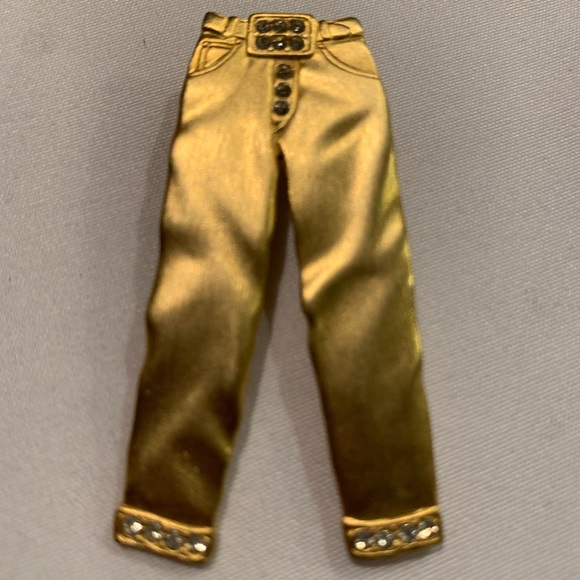 Jewelry | Jj Jonette Gold Trouser Pin With Silver Signed | Poshmark